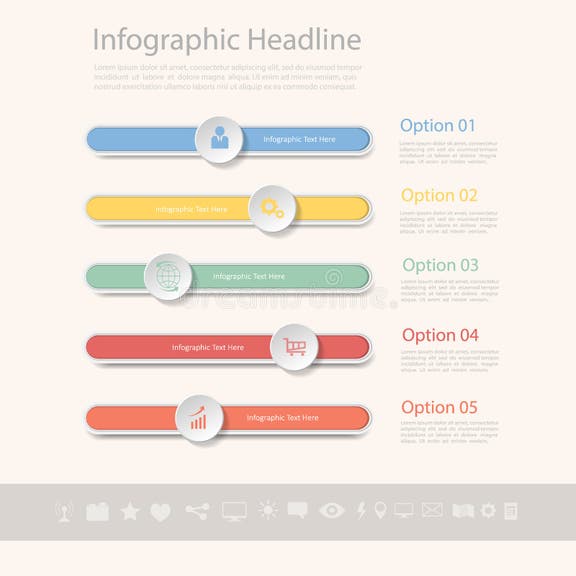 5 Steps Page Design Stock Illustrations – 5,455 5 Steps Page Design ...