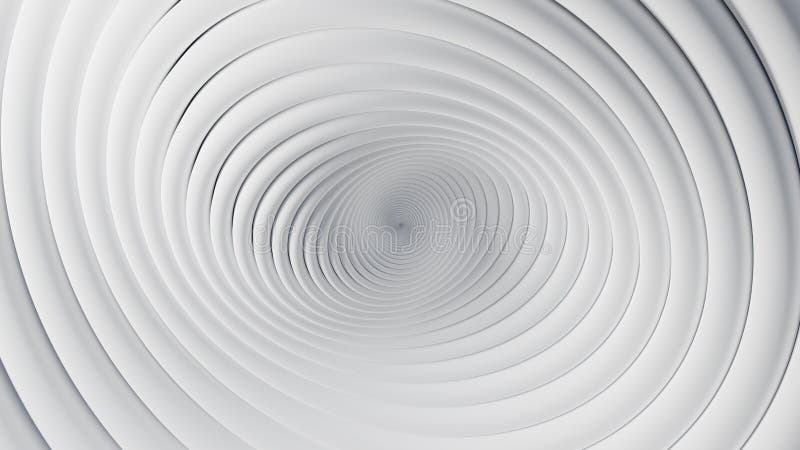 Abstract Template of White Circular Waves Stock Illustration ...