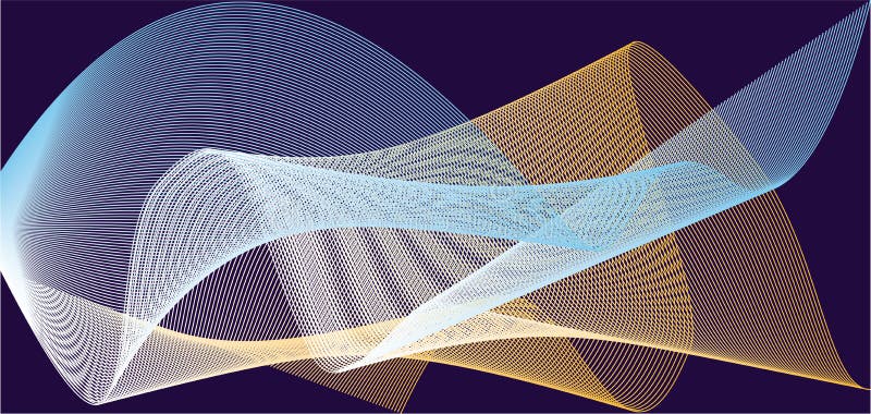 Abstract Templates with Curvy Lines Stock Vector - Illustration of ...