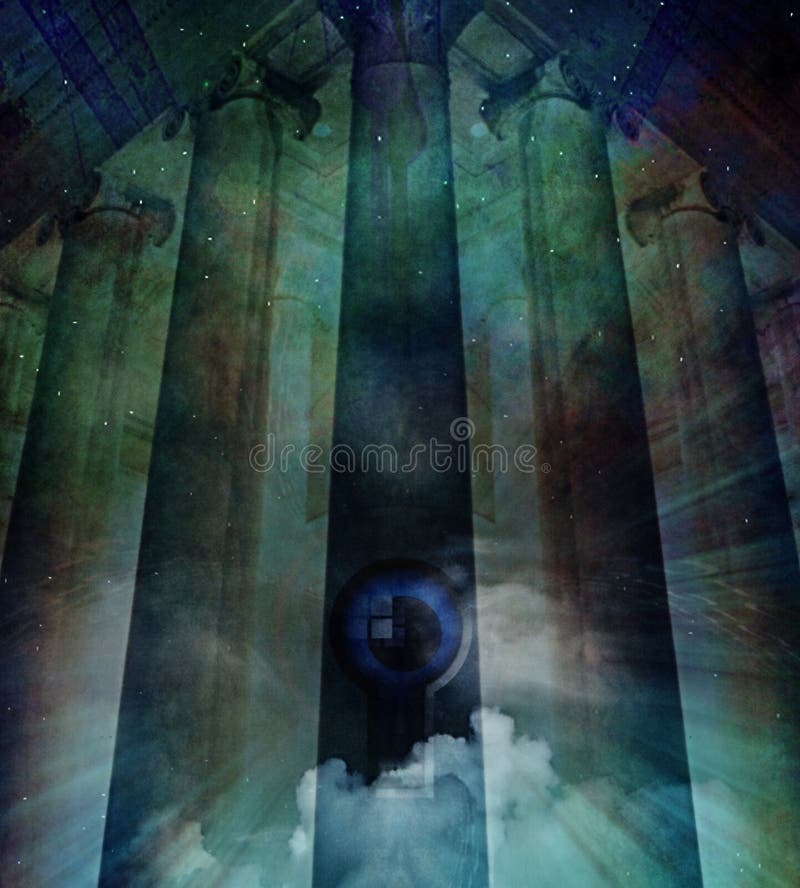 Ethereal Abstract stock illustration. Illustration of shine - 2882084