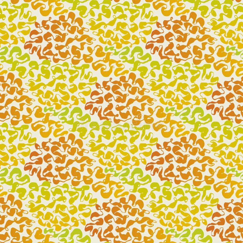 Abstract Tender Liquid Line Seamless Pattern Stock Vector ...