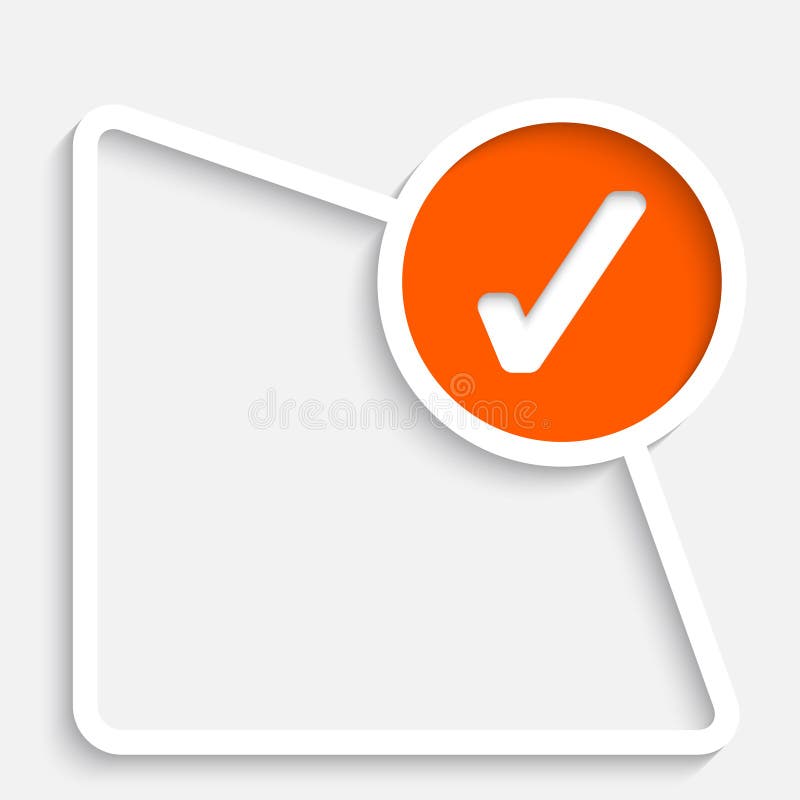 Abstract text box stock vector. Illustration of message - 34254486