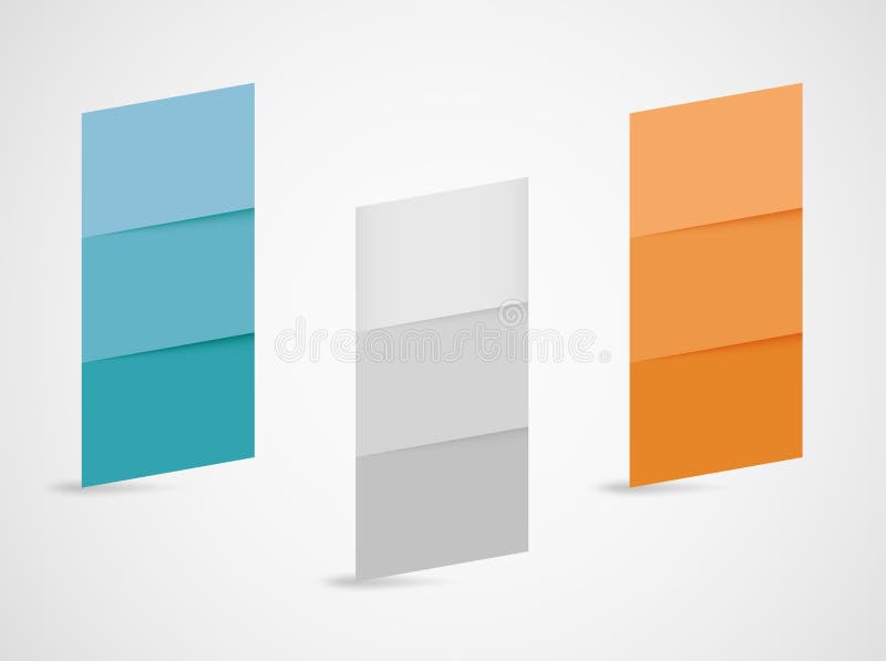 Infographic Columns 1 stock vector. Illustration of design - 56705281