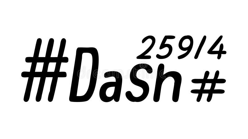 Abstract Text Dash 259 4 Vector Graphic, Vector Design Generative AI ...