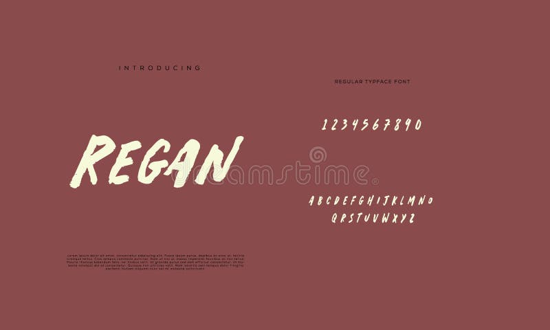 Abstract Font Alphabet. Minimal Modern Urban Fonts for Logo, Brand Etc ...