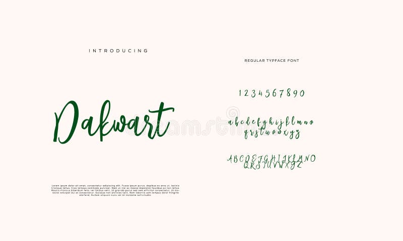 Abstract Font Alphabet. Minimal Modern Urban Fonts for Logo, Brand Etc ...