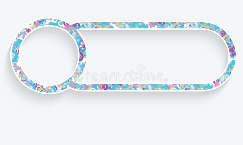 Abstract text frame stock vector. Illustration of fresh - 33985685