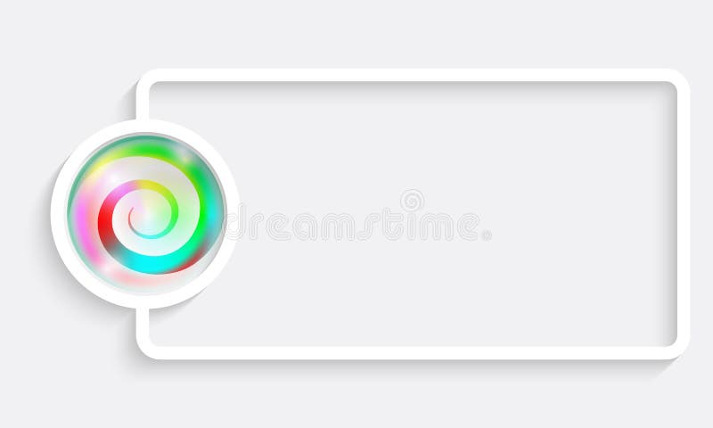 Abstract text frame stock vector. Illustration of graphic - 33792823