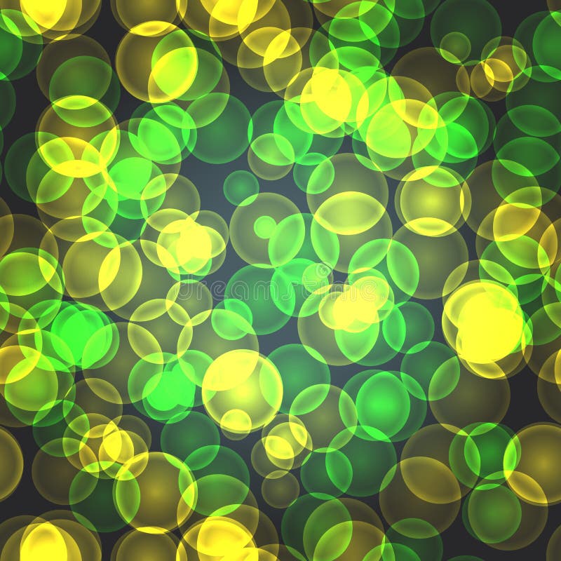 Abstract Textile Seamless Pattern of Green and Yellow Points Stock ...