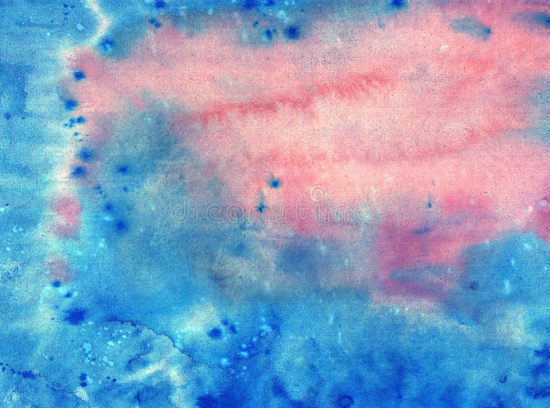 Abstract Textural Background with Deep Blue and Pink Paint Stock Image ...