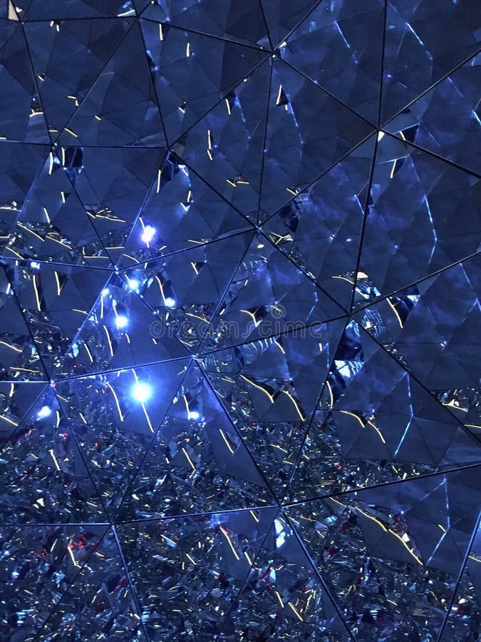 Art Installation from Glass Stock Illustration - Illustration of ...