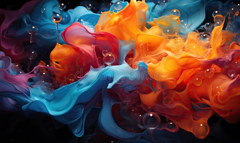 Abstract Texture Background with Creative Color Image. Stock Image ...