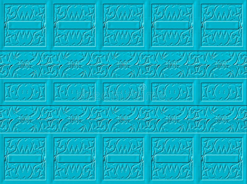 Textural Blue Background. Embossed Pattern Stock Illustration ...