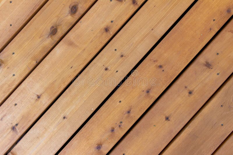 Abstract Texture Background of Diagonal Pattern Cedar Deck Boards Stock ...