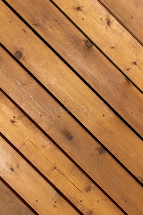 Abstract Texture Background of Diagonal Pattern Cedar Deck Boards Stock ...