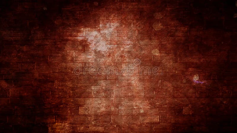 Falling Rocks and Scrolling Red Bricks - Abstract Background Texture ...
