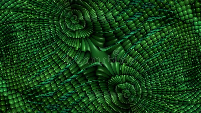 Abstract Texture Background with Green Spheres Stock Illustration ...