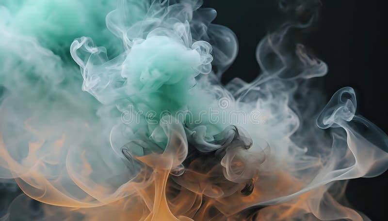Abstract Texture Background of Smoke Stock Illustration - Illustration ...