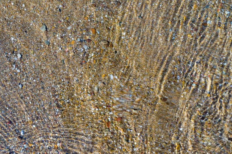 Abstract Texture Background of Water and Bottom Stock Image - Image of ...