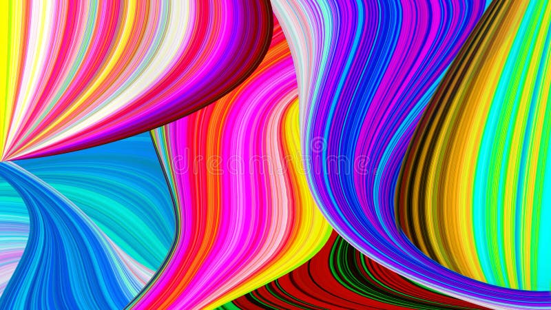 Abstract Texture Background of Wave Dynamic Distorted Gradients with ...