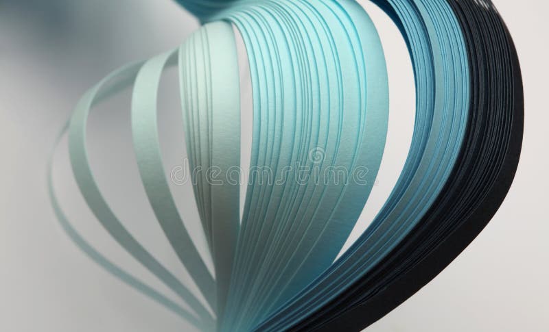 Abstract Texture Blue Color Strip Wave Paper Line Copy Space Background ...