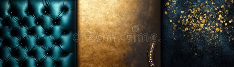 Abstract Texture with Blue, Gold, and Brown Tones Stock Image - Image ...
