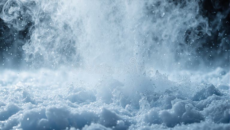 Abstract Texture of Boiling Water with Steam and Bubbles in Motion ...