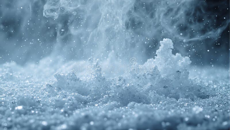 Abstract Texture of Boiling Water with Steam and Bubbles in Motion ...