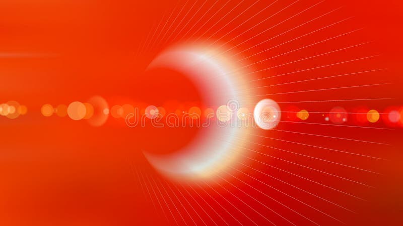 Abstract Texture with Bright Red Bokeh in the Center for Backgrounds or ...