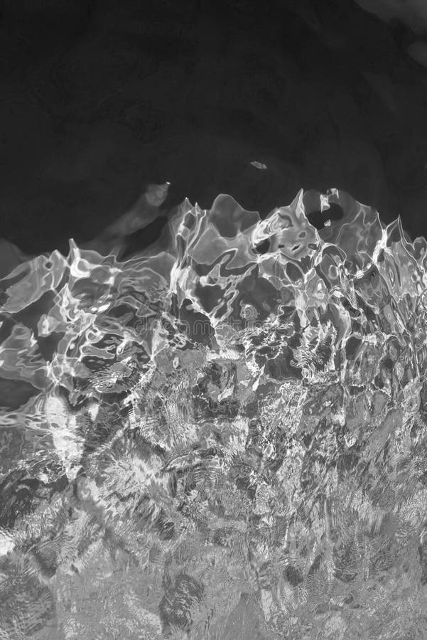 Abstract Texture of Brilliant Water Silvery Gray Color Stock Image ...