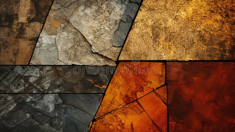 Abstract Texture Collage Background Stock Illustration - Illustration ...