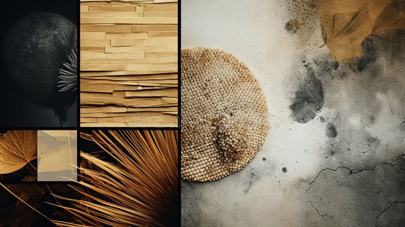 Abstract Texture Collage Background Stock Illustration - Illustration ...