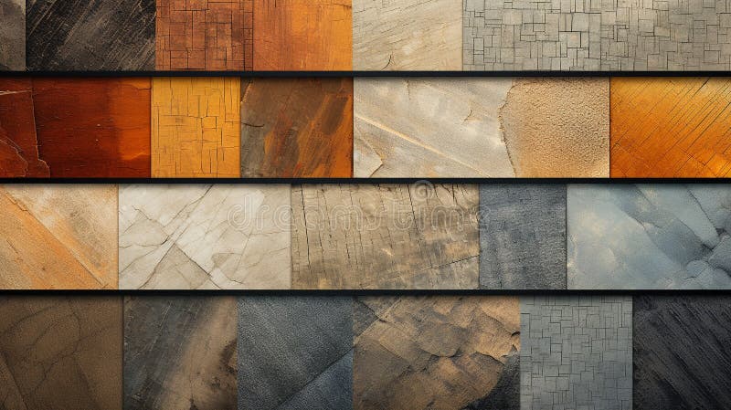 Abstract Texture Collage Background Stock Illustration - Illustration ...