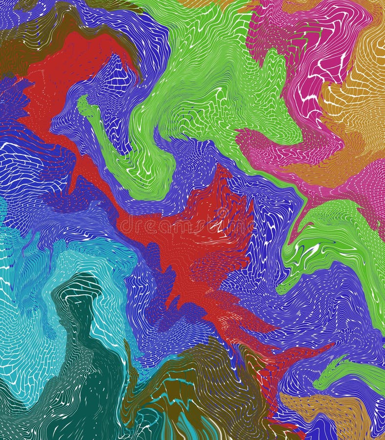 Abstract Texture Color Art Wall Art Stock Photo - Image of compare ...