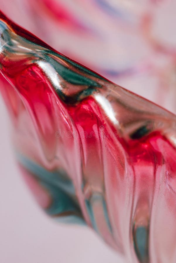 Abstract Texture of Colored Rippled Glass Stock Image - Image of clean ...