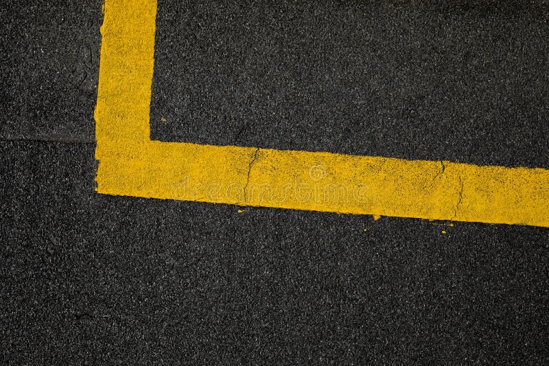 Abstract Texture Composition in the Form of Yellow Boundary Warning ...