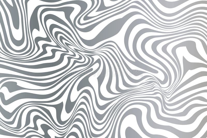 Abstract Distorted Wave Background.Stripes Design Stock Vector ...