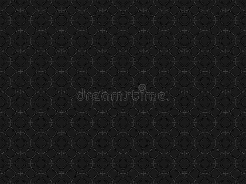 Dark Background with Repetitive Pattern Stock Vector - Illustration of ...