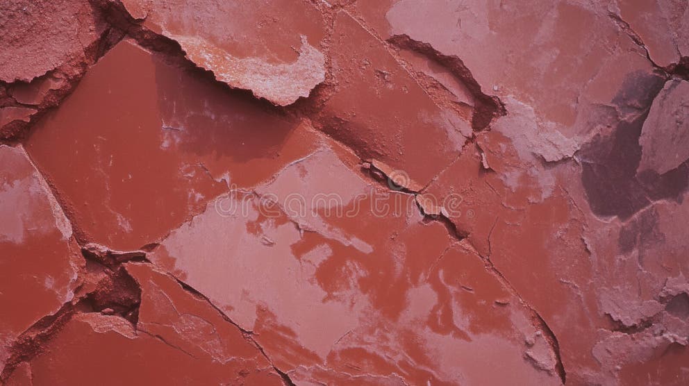 Abstract Texture of Dark Rough Clay Wall with Deep Cracks for Artistic ...