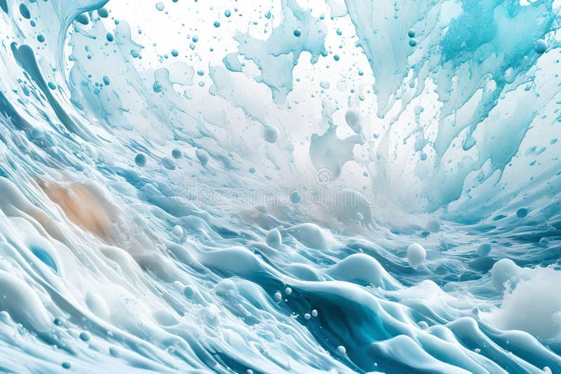 Abstract Texture Designs with Vibrant Water Splashes Color Patterns ...