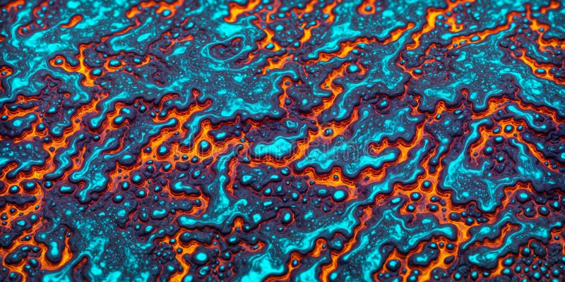 Abstract Texture, Dynamic and Colorful Neon Fluid or Paint Stock ...