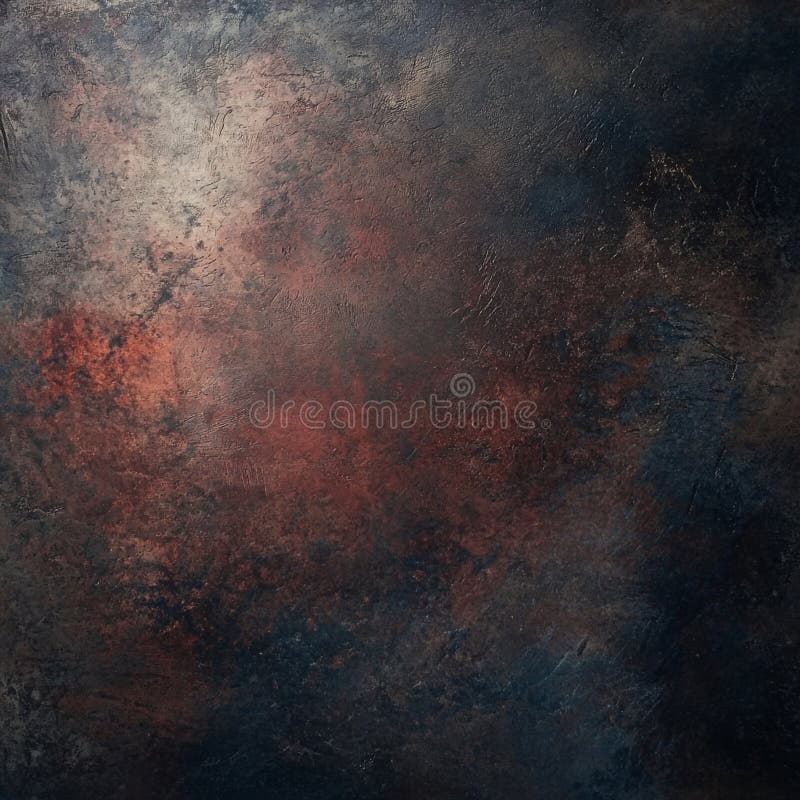 Abstract Texture with Earthy Red and Deep Blue Tones in Rustic Pattern ...