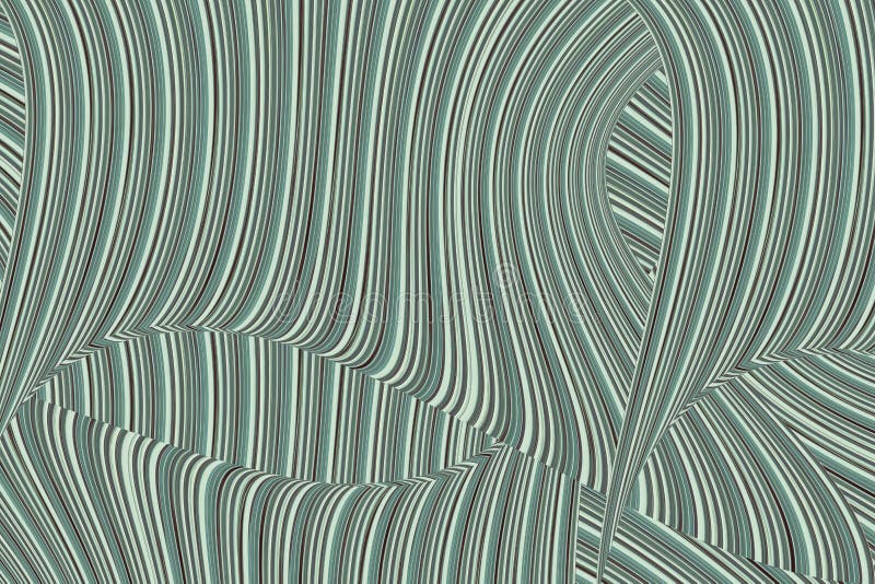 Abstract Texture Green and Gray Wide Stripe Bend Background Stock ...