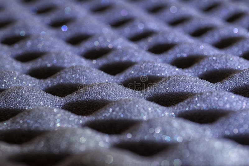Abstract Texture of Grey Soundproof Acoustic Foam Stock Image - Image ...