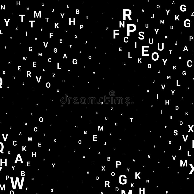 Abstract Texture with Letters. Stock Vector - Illustration of colorful ...