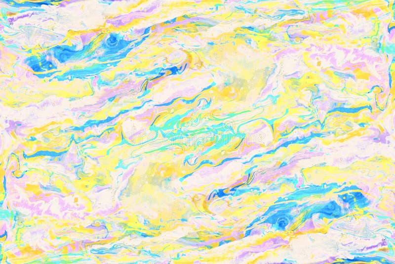 Abstract Texture in Light Psychedelic Colors Stock Image - Image of ...