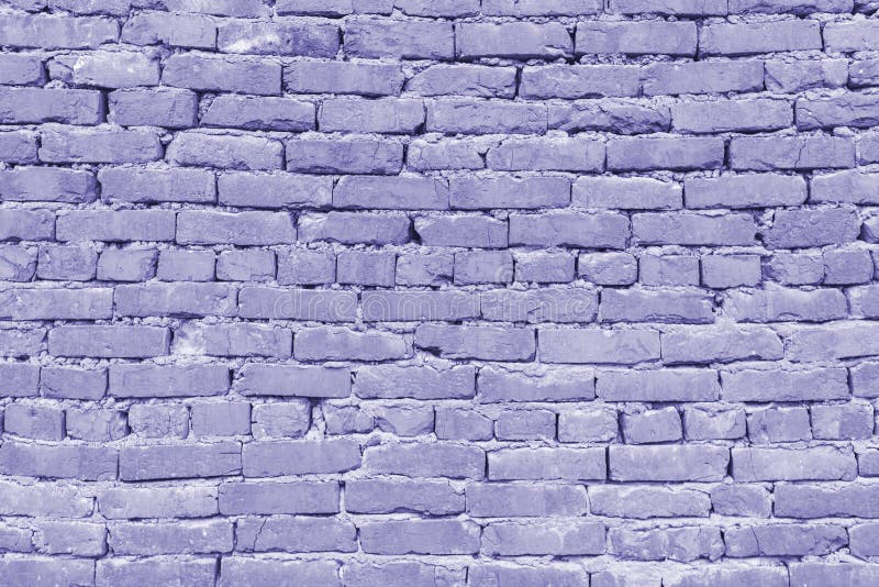 Abstract Texture of Lilac or Purple Brick Wall, Tinted Stock Image ...