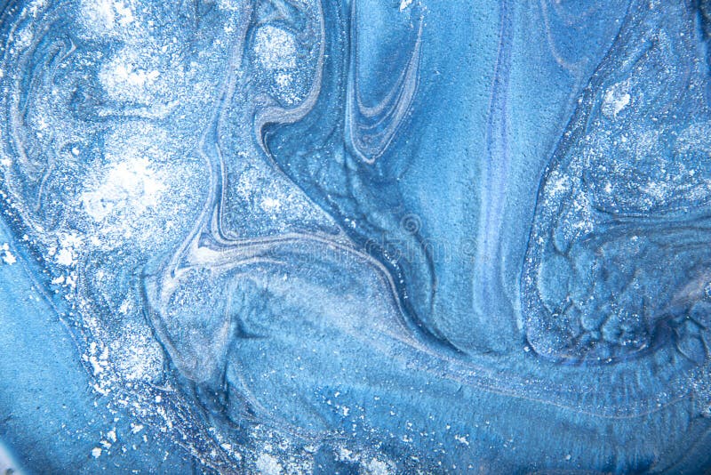 Abstract Texture of Liquid Acrylic Art. Part of Image. Stock Image ...