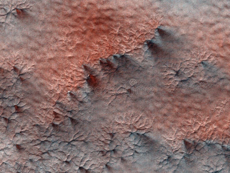 Abstract texture on Mars stock image. Image of peak, mountain - 82915505