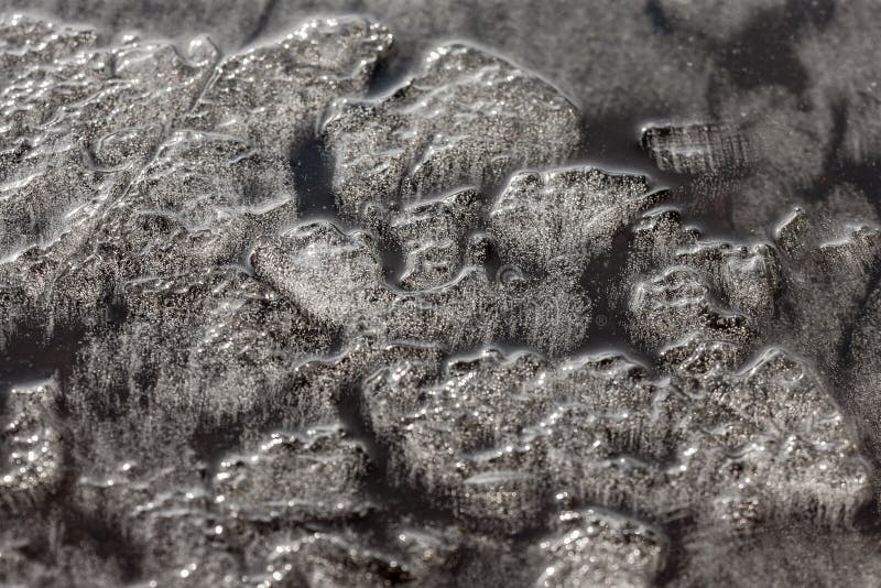 Abstract Texture of Melting Ice Stock Image - Image of nature, texture ...